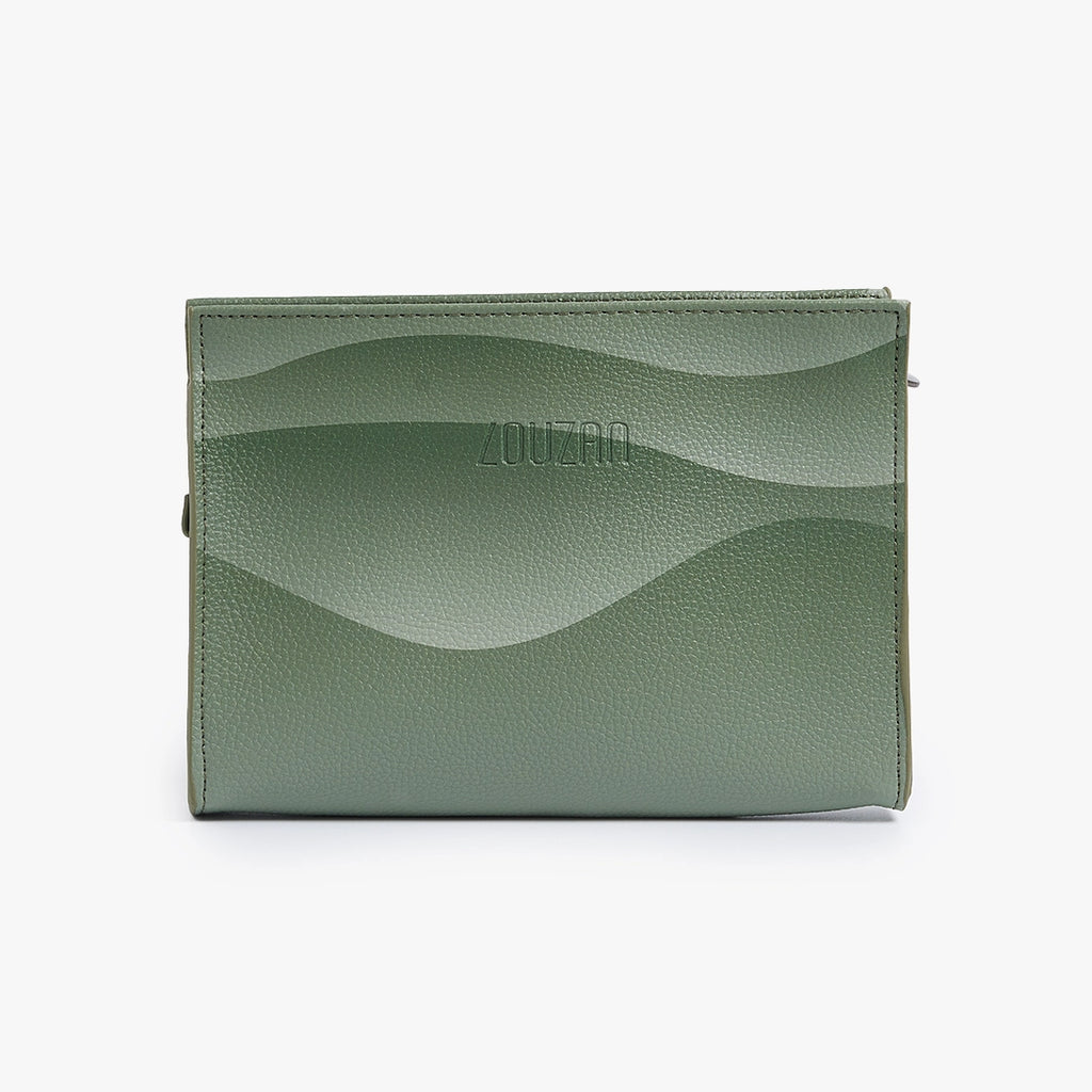 Louzan Luxury Soft Case Pouch – Green | Premium Perfume & Dukhoon Pouch ...