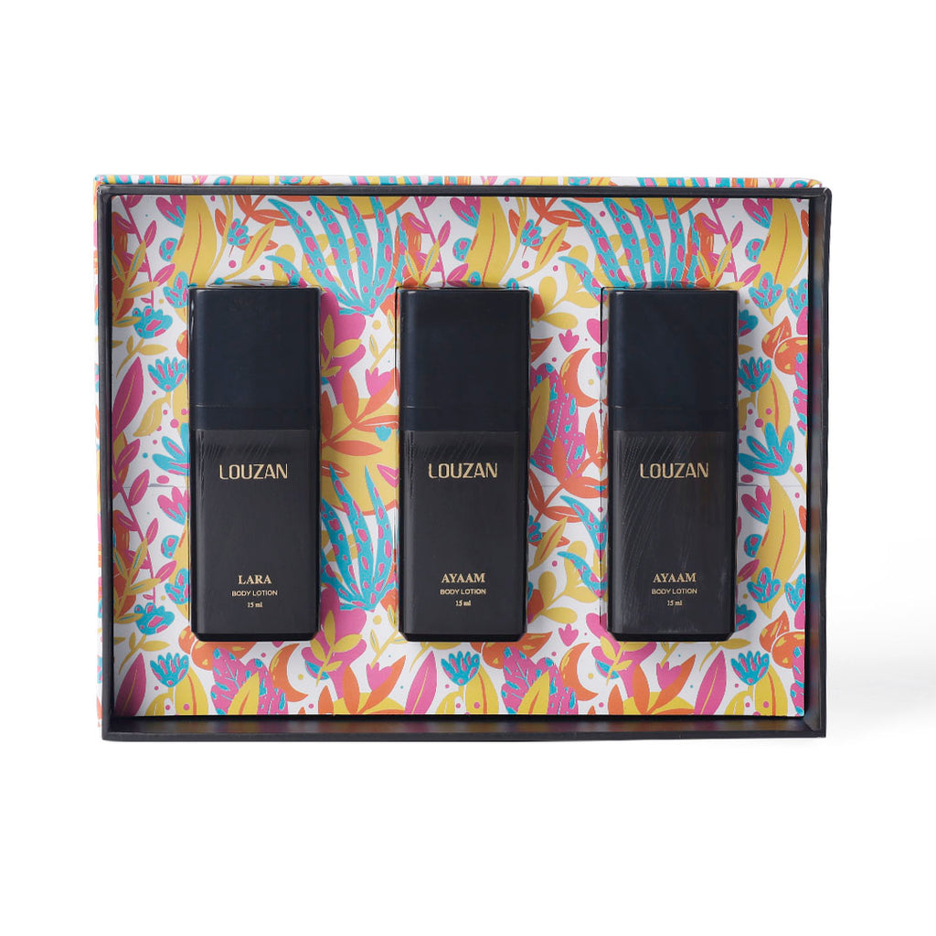Louzan Body Lotion Set | best skin care UAE | best moisturizer Dubai ...